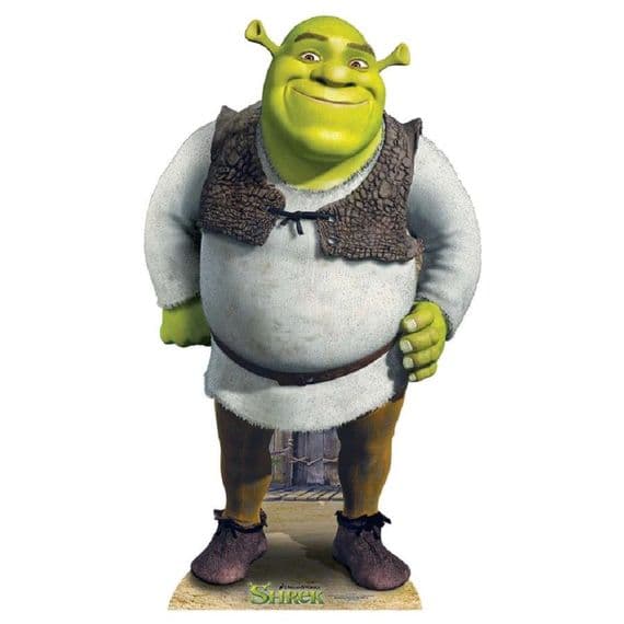 SHREK CARDBOARD CUT OUT