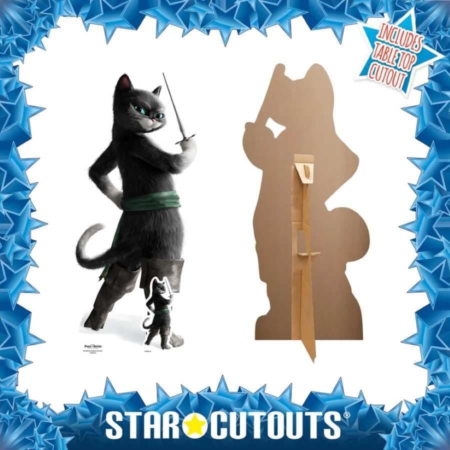 SHREK KITTY SOFT PAWS CARDBOARD CUT OUT