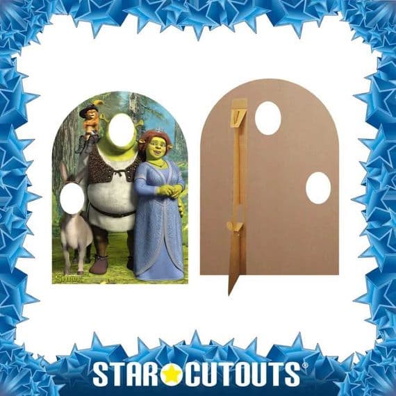 SHREK STAND IN CHILD SIZE CARDBOARD CUT OUT
