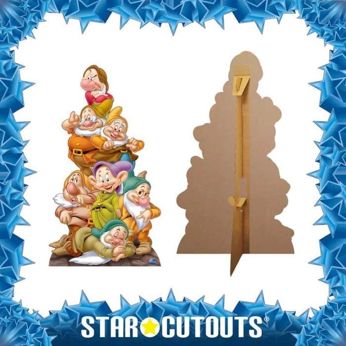 SNOW WHITE AND THE SEVEN DWARFS CARDBOARD CUT OUT