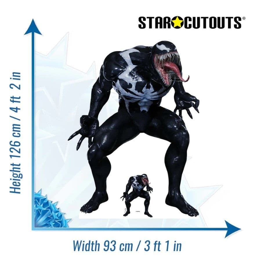 SPIDER-MAN GAME VENOM CARDBOARD CUT OUT