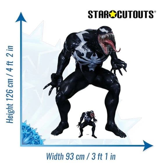 SPIDER-MAN GAME VENOM CARDBOARD CUT OUT