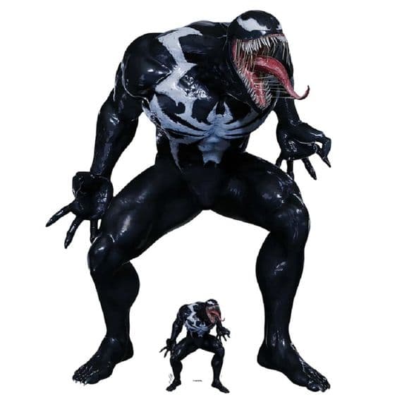 SPIDER-MAN GAME VENOM CARDBOARD CUT OUT