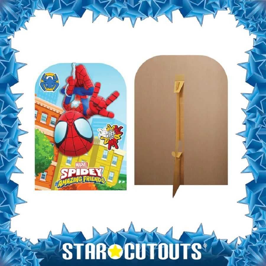 SPIDER-MAN SPIDEY 3D BACKDROP CARDBOARD CUT OUT