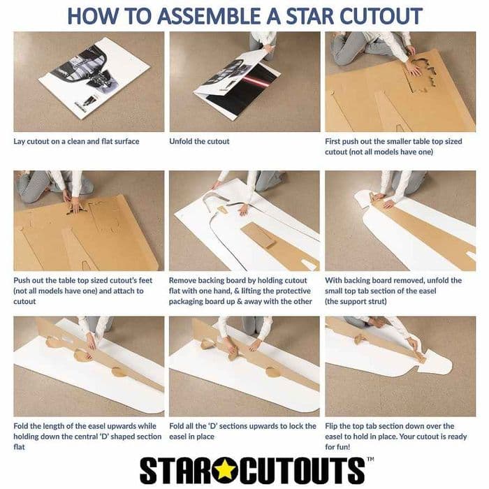 STAR WARS 501ST CLONE TROOPER LIFE SIZE CARDBOARD CUT OUT