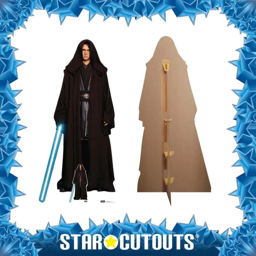 STAR WARS ANAKIN SKYWALKER HAYDEN CHRISTENSEN LIFE SIZE CARDBOARD CUT OUT