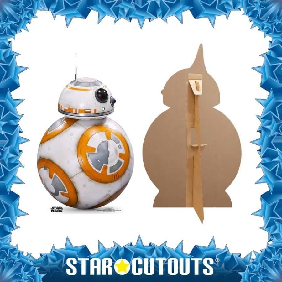 STAR WARS BB-8 DROID CARDBOARD CUT OUT