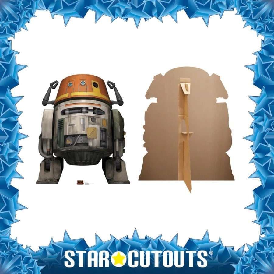 STAR WARS C1-10P CHOPPER DROID LIFE SIZE CARDBOARD CUT OUT
