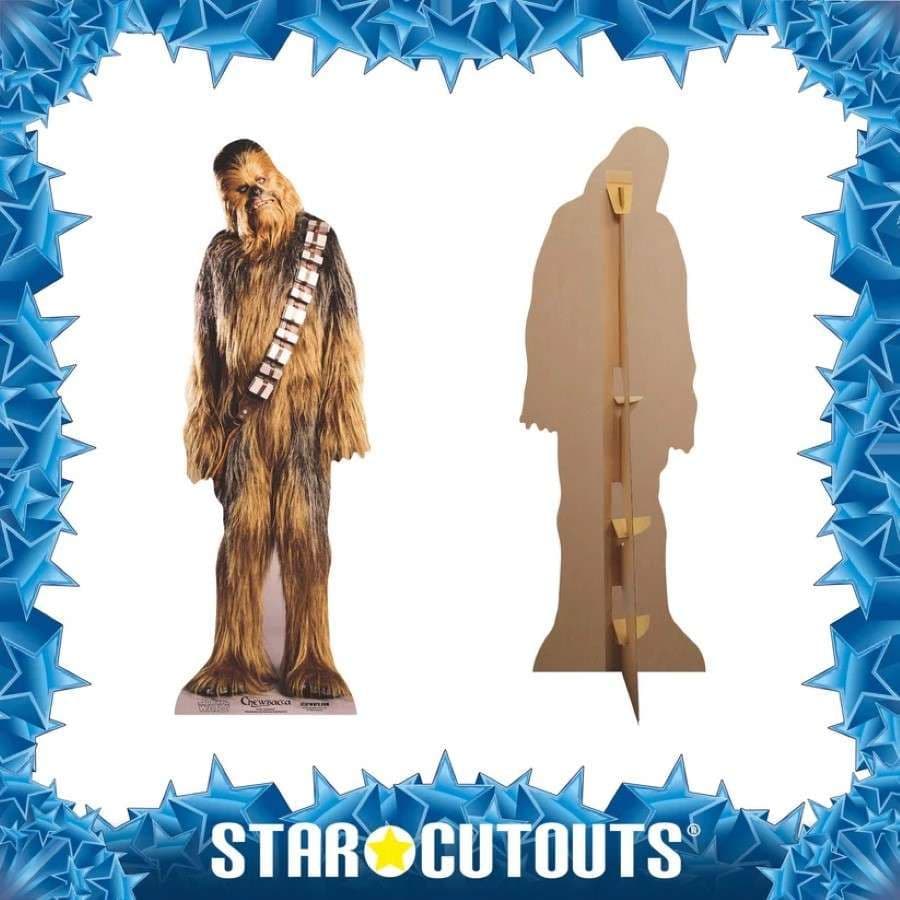 STAR WARS CHEWBACCA CARDBOARD CUT OUT