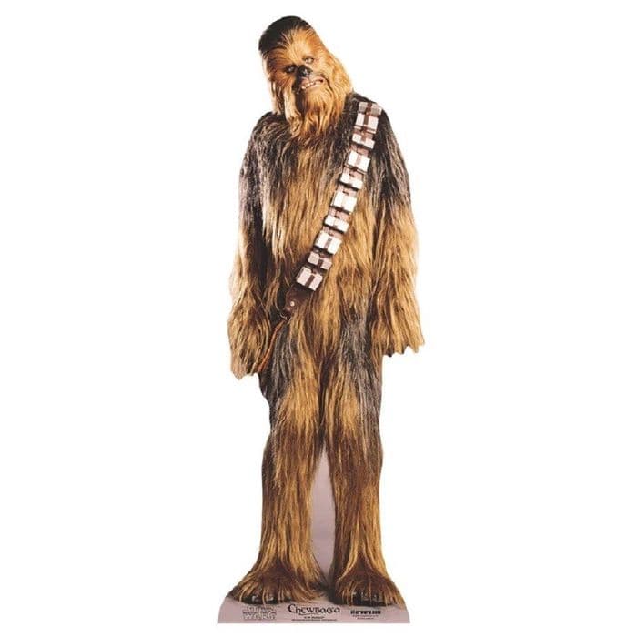 STAR WARS CHEWBACCA CARDBOARD CUT OUT