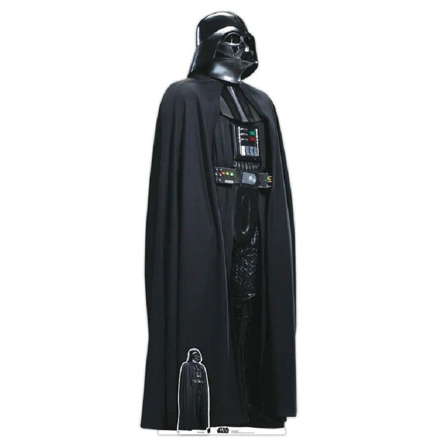 STAR WARS DARTH VADER ANAKIN LIFE SIZE CARDBOARD CUT OUT