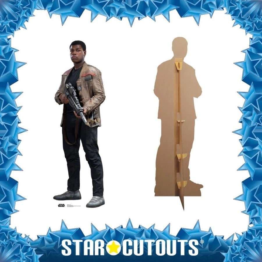 STAR WARS FINN JOHN BOYEGA LIFE SIZE CARDBOARD CUT OUT