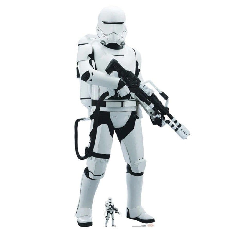 STAR WARS FLAMETROOPER LIFE SIZE CARDBOARD CUT OUT
