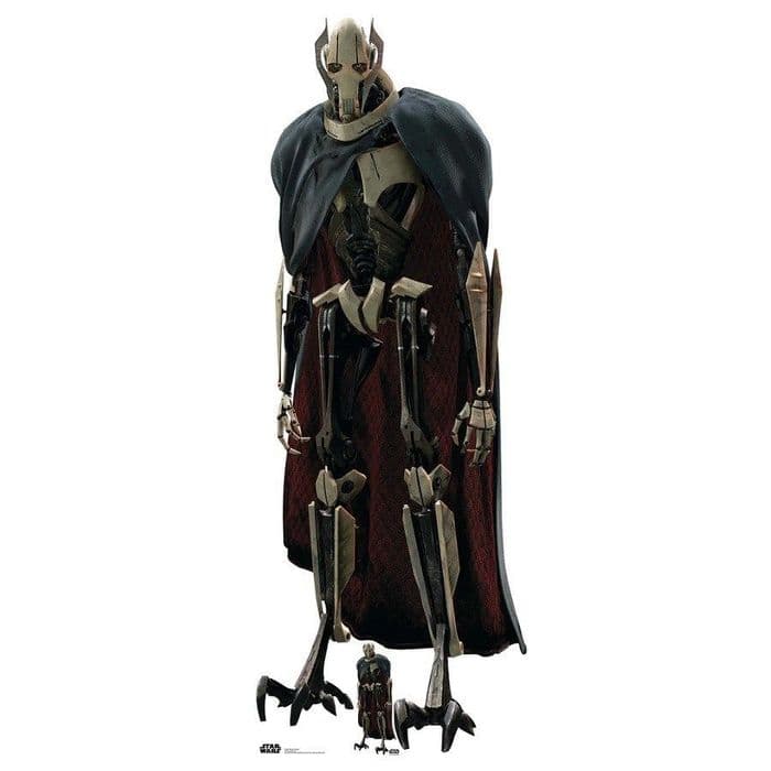 STAR WARS GENERAL GRIEVOUS CARDBOARD CUT OUT