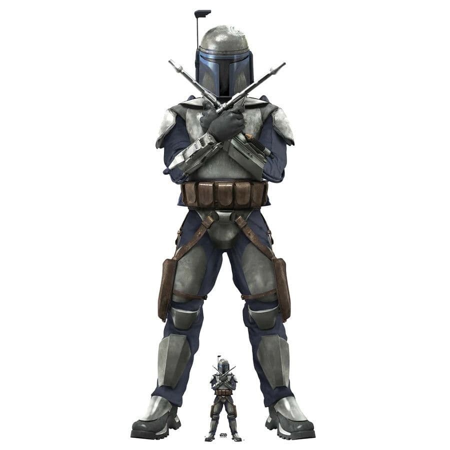STAR WARS JANGO FETT LIFE SIZE CARDBOARD CUT OUT