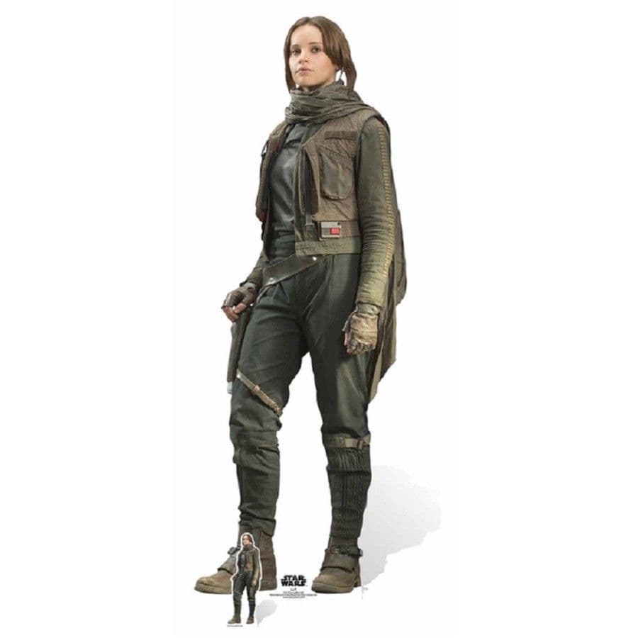 Star Wars Jyn Erso Felicty Jones Life Size Cardboard Cut Out 9629