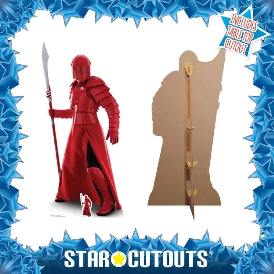 STAR WARS PRAETORIAN GUARD NAGINATA LIFE SIZE CARDBOARD CUT OUT