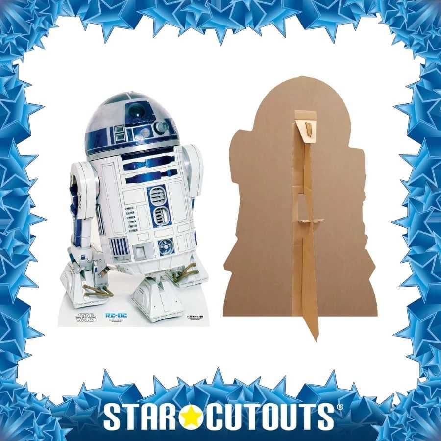 STAR WARS R2-D2 CARDBOARD CUT OUT