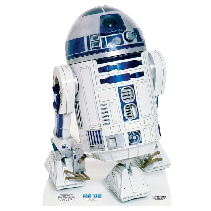 STAR WARS R2-D2 CARDBOARD CUT OUT