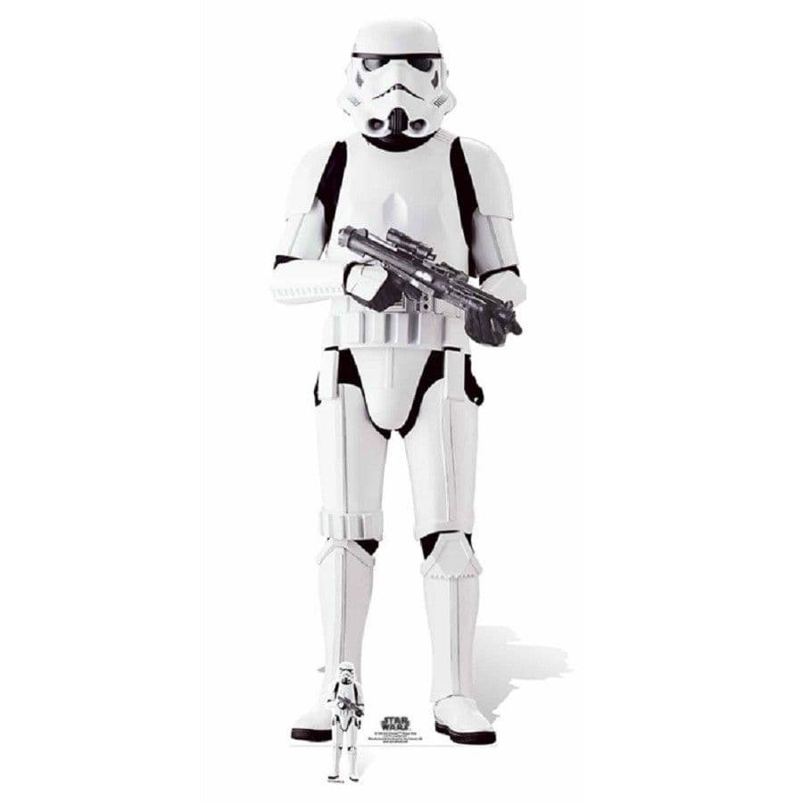 STAR WARS STORMTROOPER IMPERIAL LIFE SIZE CARDBOARD CUT OUT