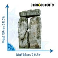 STONEHENGE LANDMARK CARDBOARD CUT OUT