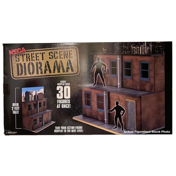 STREET SCENE DIORAMA FROM NECA