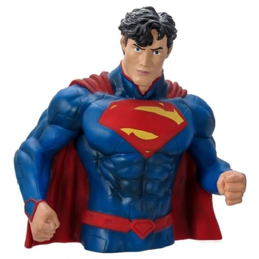 SUPERMAN NEW 52 BUST BANK FROM MONOGRAM INTERNATIONAL