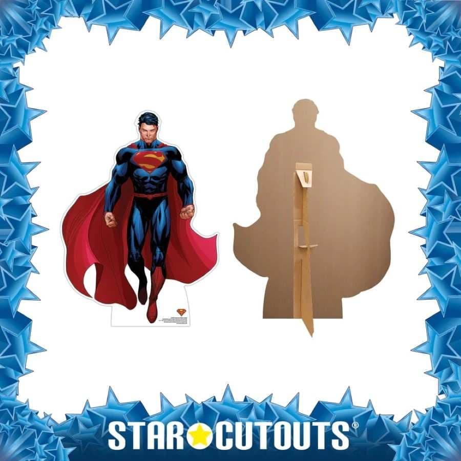 SUPERMAN NEW COMIC STYLE CARDBOARD CUT OUT