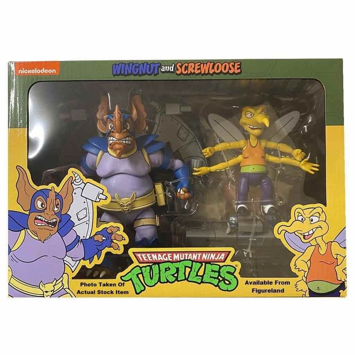 TEENAGE MUTANT NINJA TURTLES CARTOON SERIES WINGNUT AND SCREWLOOSE 2 ...