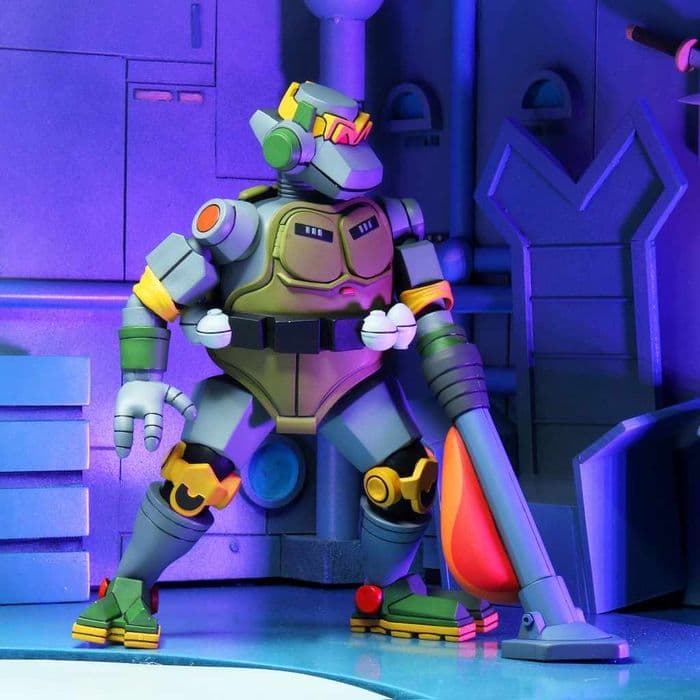 TEENAGE MUTANT NINJA TURTLES CARTOON ULTIMATE 7" SCALE METALHEAD ACTION ...