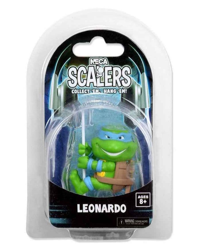 TEENAGE MUTANT NINJA TURTLES LEONARDO 2" SCALERS CHARACTER FROM NECA