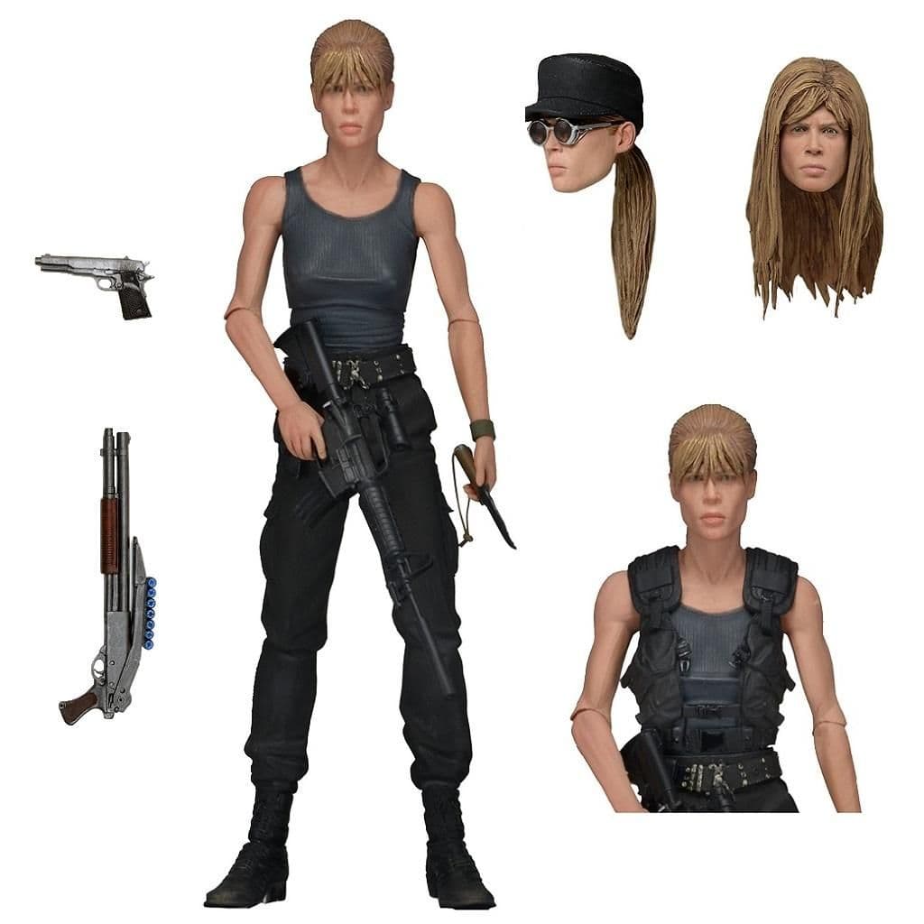 TERMINATOR 2 SARAH CONNOR AND JOHN CONNOR 7 INCH SCALE ACTION FIGURES 2 ...