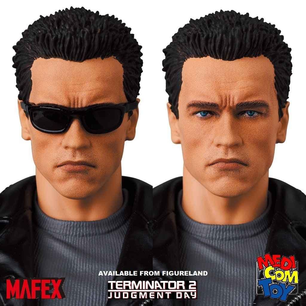 TERMINATOR 2 T-800 MAFEX ACTION FIGURE NUMBER 199 FROM MEDICOM TOYS