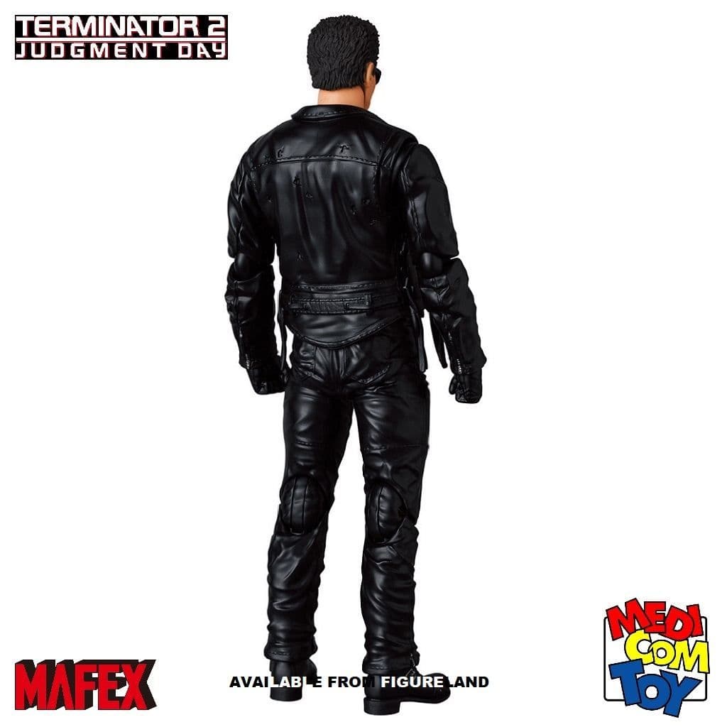TERMINATOR 2 T-800 MAFEX ACTION FIGURE NUMBER 199 FROM MEDICOM TOYS