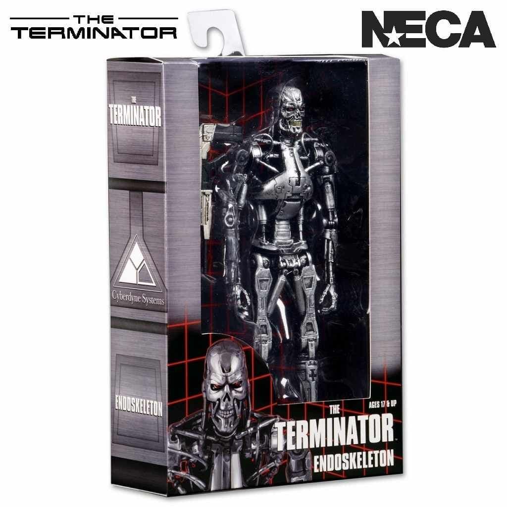 TERMINATOR 7" T800 ENDOSKELETON ACTION FIGURE FROM NECA