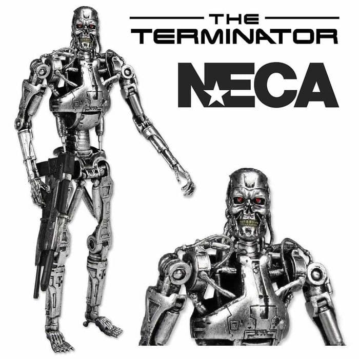 TERMINATOR 7" T800 ENDOSKELETON ACTION FIGURE FROM NECA
