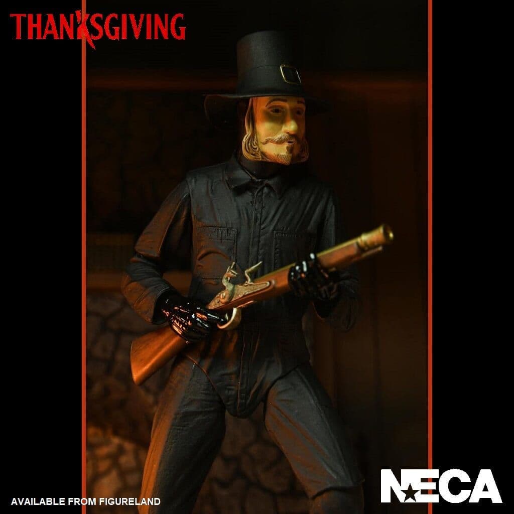 THANKSGIVING JOHN CARVER ULTIMATE 7 INCH SCALE ACTION FIGURE FROM NECA
