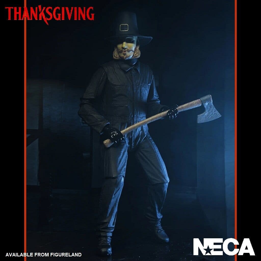 THANKSGIVING JOHN CARVER ULTIMATE 7 INCH SCALE ACTION FIGURE FROM NECA