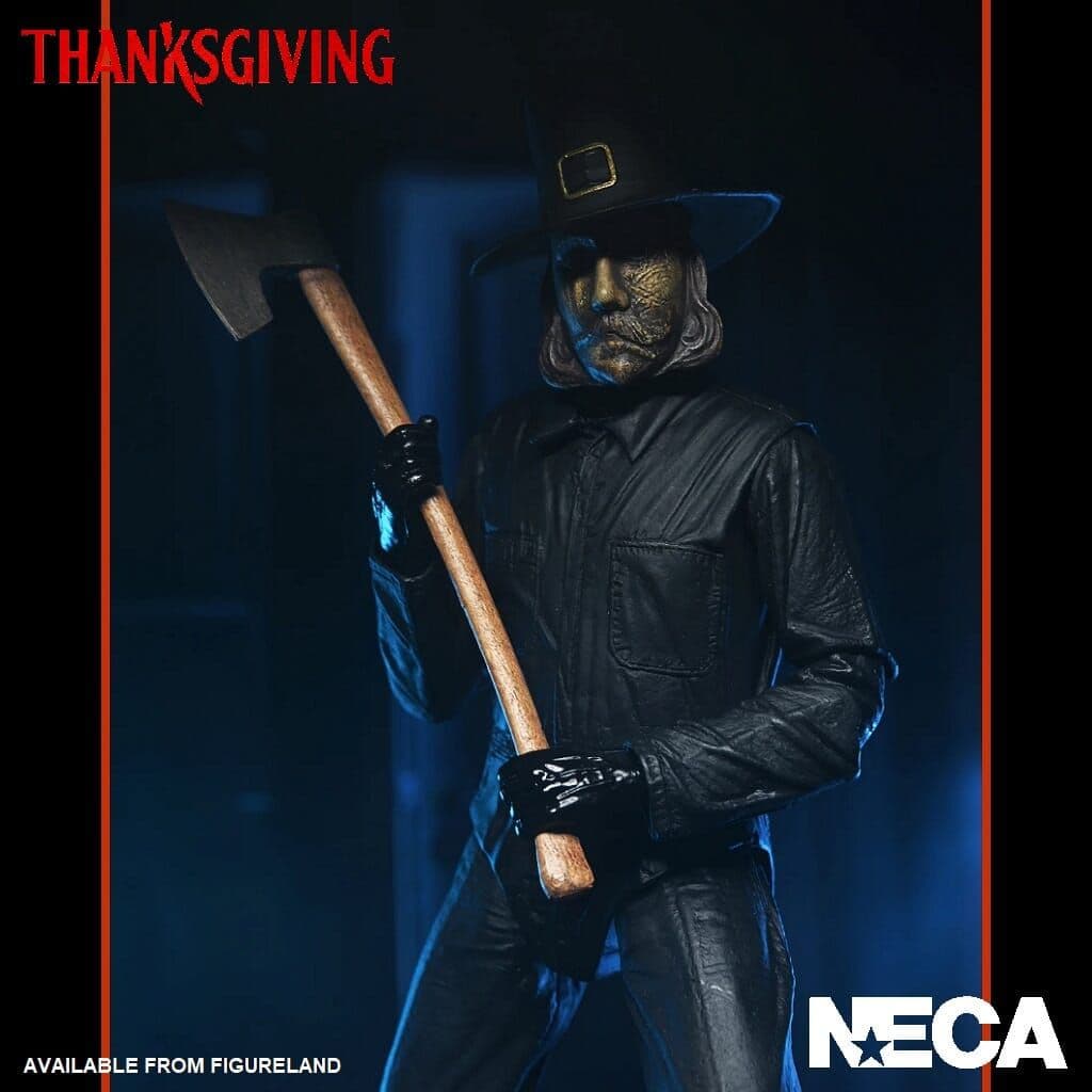 THANKSGIVING JOHN CARVER ULTIMATE 7 INCH SCALE ACTION FIGURE FROM NECA