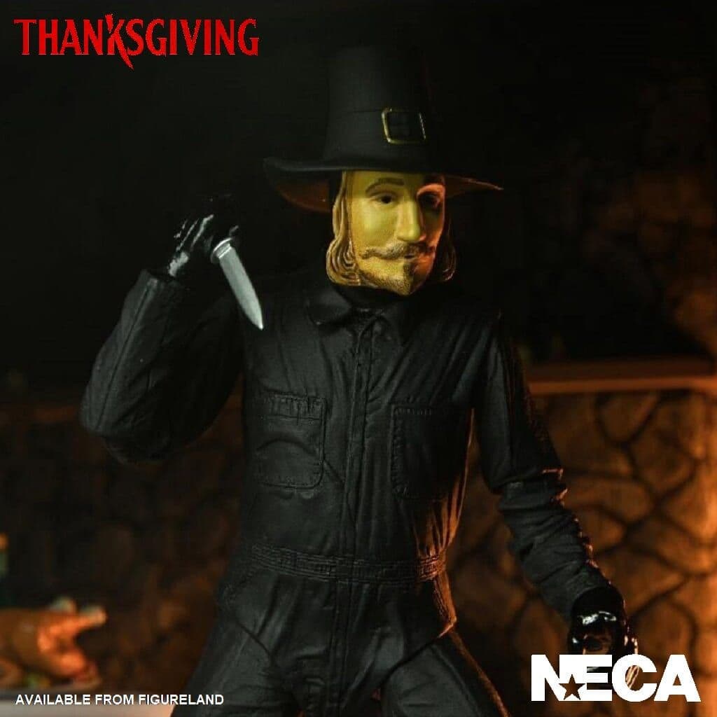 THANKSGIVING JOHN CARVER ULTIMATE 7 INCH SCALE ACTION FIGURE FROM NECA