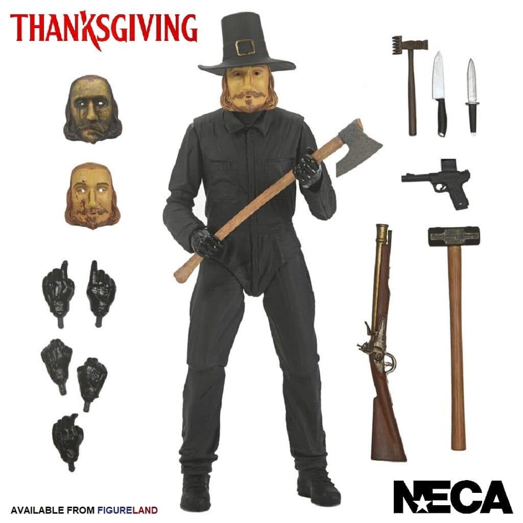 THANKSGIVING JOHN CARVER ULTIMATE 7 INCH SCALE ACTION FIGURE FROM NECA