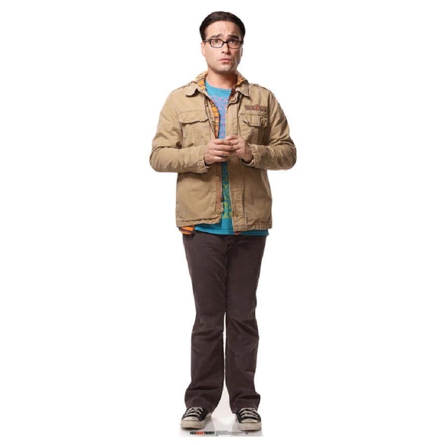 THE BIG BANG THEORY DOCTOR LEONARD HOFSTADTER LIFE SIZE CARDBOARD CUT OUT