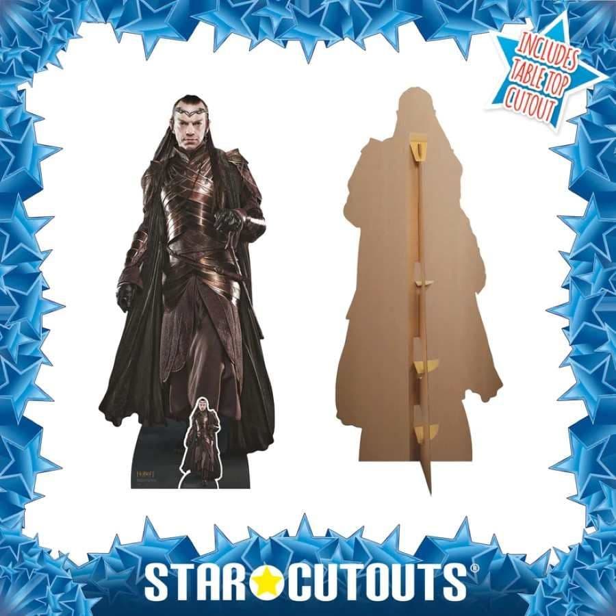 THE HOBBIT MOVIES ELROND LIFE SIZE CARDBOARD CUT OUT
