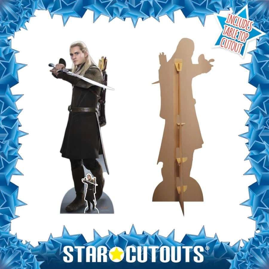 THE HOBBIT MOVIES LEGOLAS LIFE SIZE CARDBOARD CUT OUT