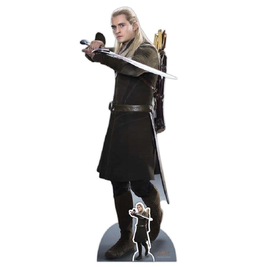 THE HOBBIT MOVIES LEGOLAS LIFE SIZE CARDBOARD CUT OUT