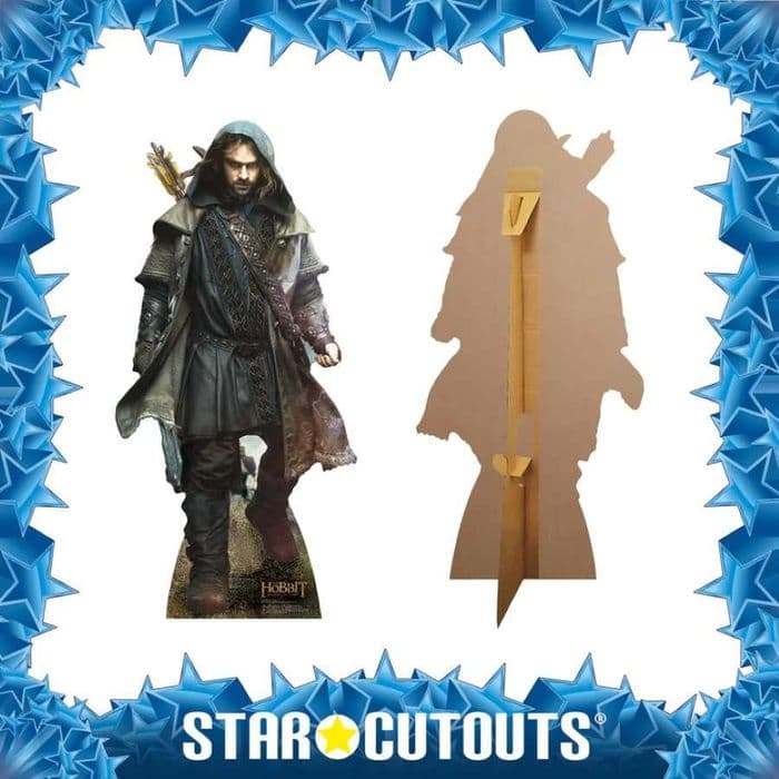 THE HOBBIT MOVIES THORIN OAKENSHIELD LIFE SIZE CARDBOARD CUT OUT