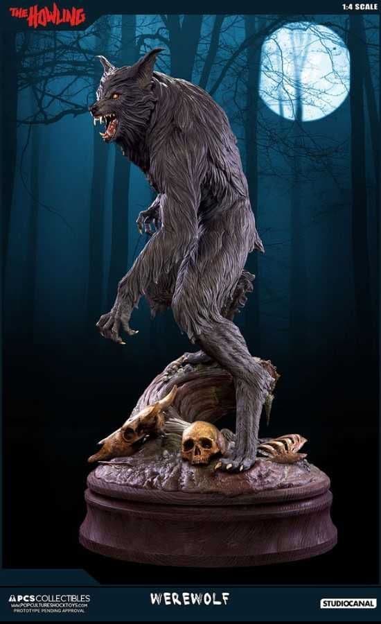 THE HOWLING 1 4 SCALE EXCLUSIVE WEREWOLF STATUE FROM POP CULTURE SHOCK ...