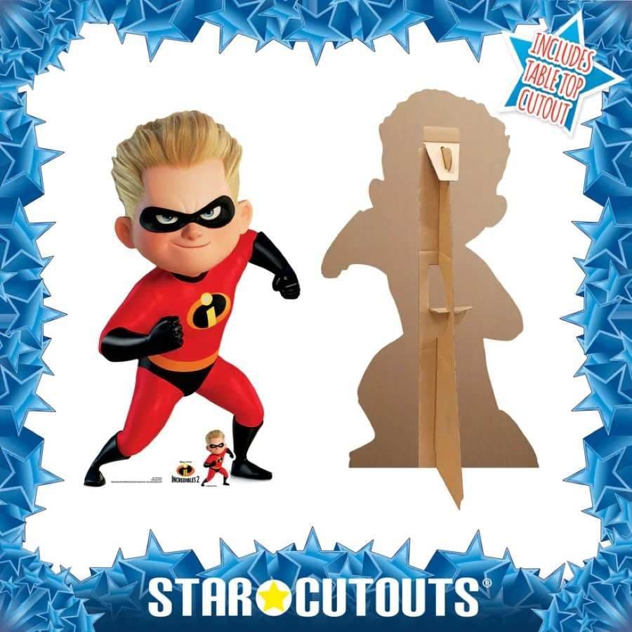 THE INCREDIBLES DASH CARDBOARD CUT OUT