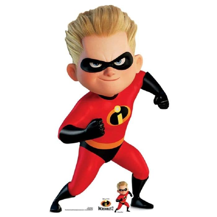 THE INCREDIBLES DASH CARDBOARD CUT OUT