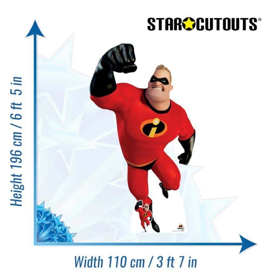 THE INCREDIBLES MR INCREDIBLE CARDBOARD CUT OUT